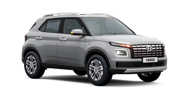 Hyundai Venue [2022-2023] Fiery Red with Phantom Black Colour - CarWale