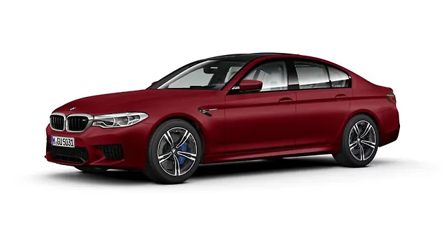 BMW M5 Frozen Dark Red metallic Colour, 19 M5 Colour Images - CarWale