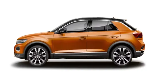 Volkswagen T-Roc Energetic Orange Colour, 6 T-Roc Colour Images - CarWale