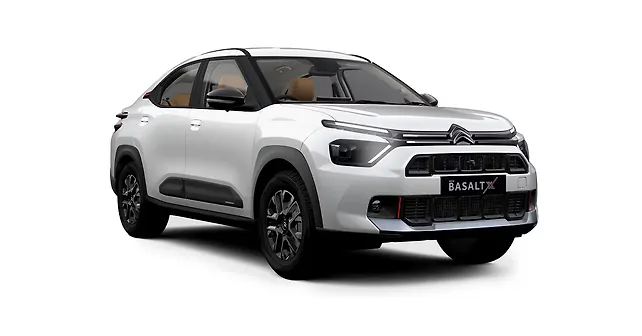 Citroen Basalt X Garnet Red Colour - CarWale