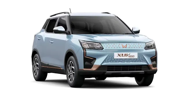 Mahindra XUV400 Infinity Blue Colour - CarWale