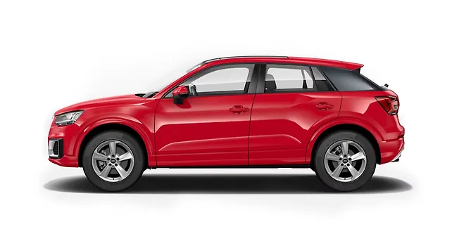 Audi Q2 Tango Red Metallic Colour - CarWale
