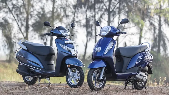 Suzuki Access 125 vs Honda Activa 125: Comparison Test - BikeWale