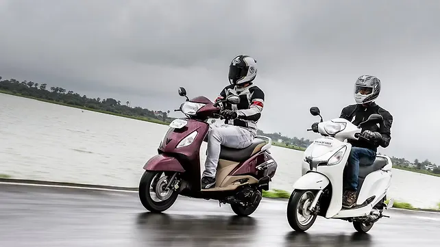 TVS Jupiter MillionR vs Honda Aviator: Comparison Review - BikeWale