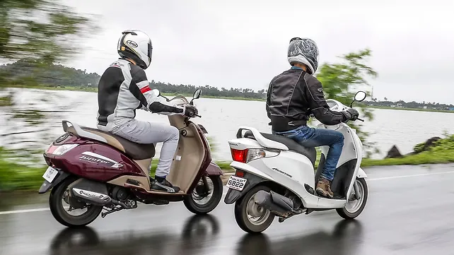 TVS Jupiter MillionR vs Honda Aviator: Comparison Review - BikeWale