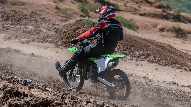 Kawasaki KX100 First Ride Review - BikeWale