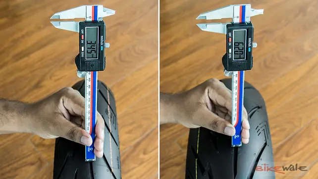 Apollo Alpha H1 Motorcycle Radial Tyre Product Review: Stock vs New ...