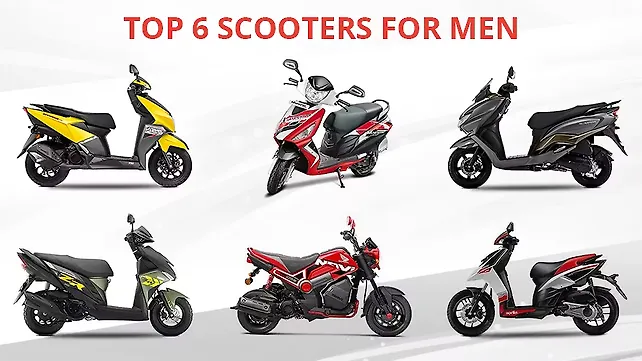 Top 6 scooters for men - BikeWale