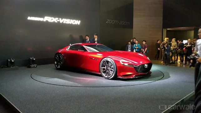 Mazda RX-VISION sports car concept shown at 2015 Tokyo Motor Show - CarWale