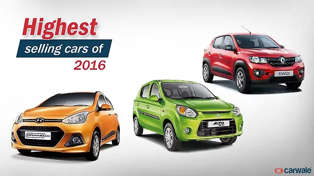 Highest selling cars of 2016 - CarWale