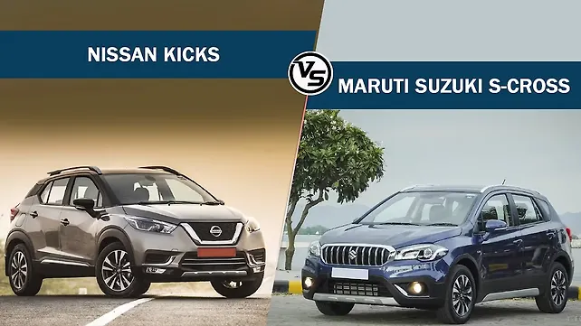 Spec comparison: Nissan Kicks Vs Maruti S-Cross - CarWale
