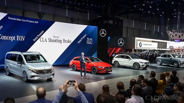 Mercedes-Benz reveals new GLC, CLA Shooting Brake and Concept EQV at ...