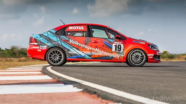 CarWale Track Day 2019: Volkswagen Vento race car - CarWale