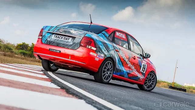 CarWale Track Day 2019: Volkswagen Vento race car - CarWale