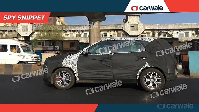 Production Kia SP2i spotted testing ahead of launch in India - CarWale