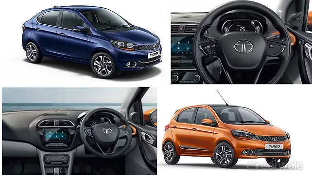 Tata Tiago and Tigor get a digital instrument cluster - CarWale