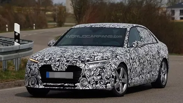 Next generation Audi A4 spied testing - CarWale Next generation Audi A4 spied testing - CarWale