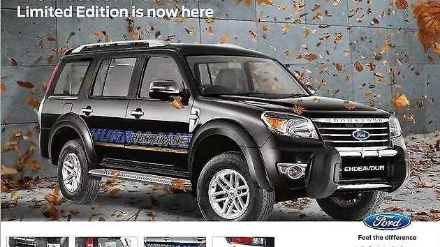 Ford introduces Endeavour 4x4 Hurricane Limited Edition - CarWale