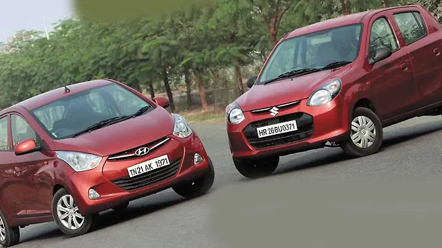 Hyundai Eon vs Maruti-Suzuki Alto 800 - CarWale