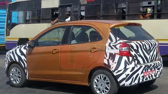 New Ford Figo hatchback spotted testing again - CarWale