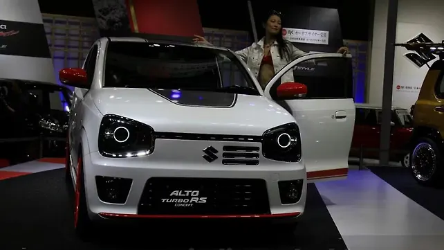 Suzuki Alto Turbo RS concept unveiled at the Tokyo Auto Salon - CarWale