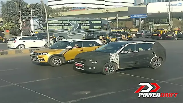 Kia SP2i spotted testing in production guise ahead of India launch ...