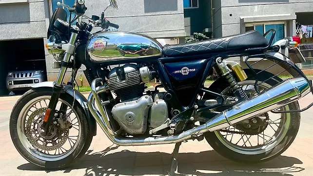 Used 2020 Royal Enfield Interceptor 650 Chrome - BS VI (S297475) for ...