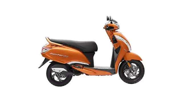 TVS Jupiter 125 Rear View Mirror Image - BikeWale