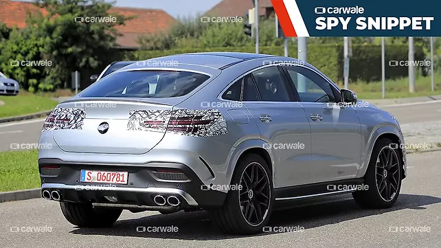 New Mercedes-Benz GLE Coupe facelift begins testing - CarWale