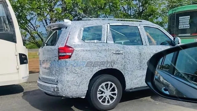 2021 Mahindra Scorpio tail light design leaked - CarWale