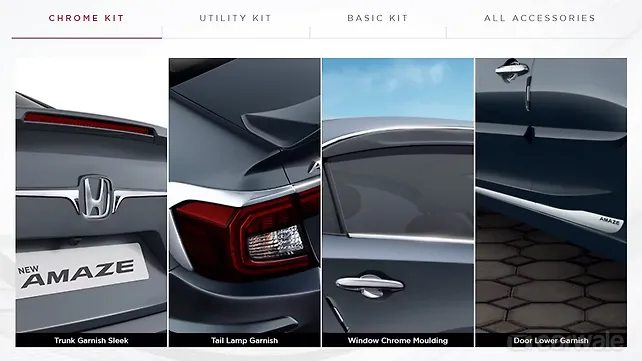 2021 Honda Amaze accessorized - Now in pictures - CarWale