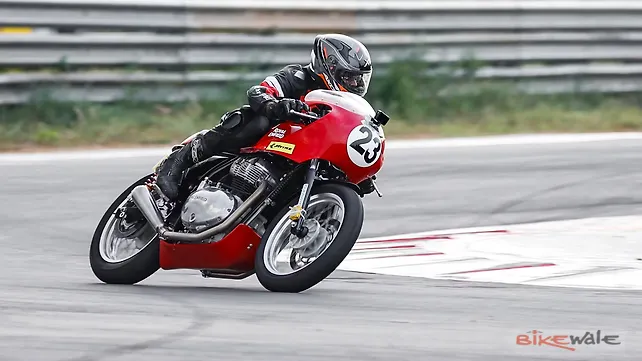 Royal Enfield Continental GT-R650 Race Bike: Track Review - BikeWale