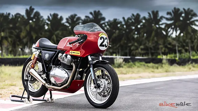 Royal Enfield Continental Gt R650 Race Bike Track Review Bikewale
