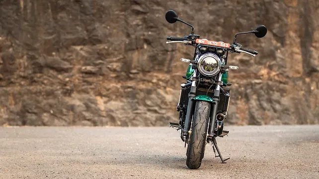 Kawasaki Z650RS Front Suspension Image - BikeWale