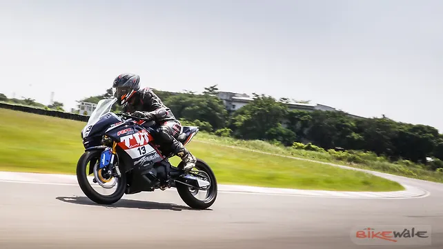TVS Apache RR 310 Race Bike Review: BikeWale Trackday 2021 - BikeWale