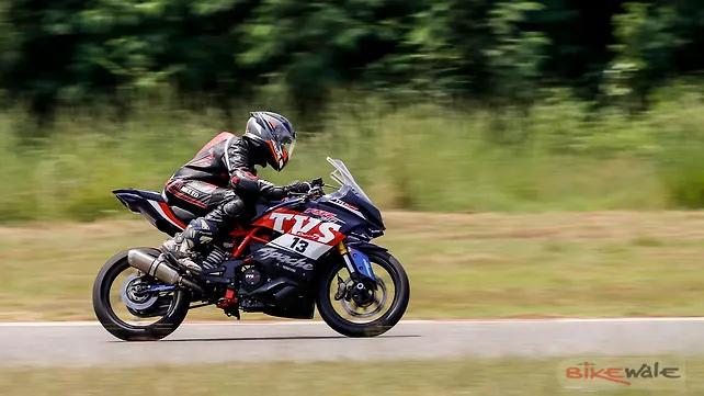 TVS Apache RR 310 Race Bike Review: BikeWale Trackday 2021 - BikeWale