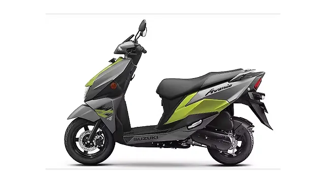 Suzuki Avenis 125 Left Side Body Panel Badge Image - BikeWale