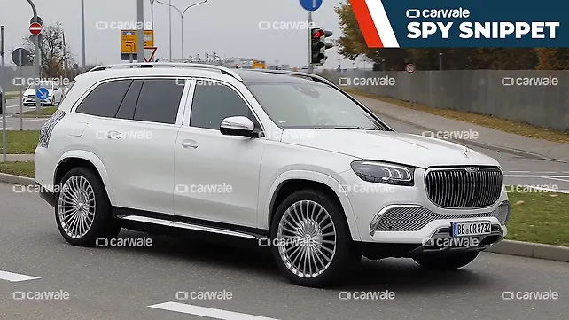 Mercedes-Maybach GLS facelift begins testing - CarWale