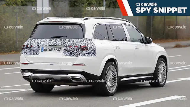 Mercedes-Maybach GLS facelift begins testing - CarWale
