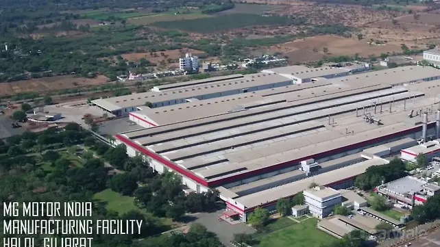 MG Motor India’s Halol plant adopts wind-solar hybrid power - CarWale
