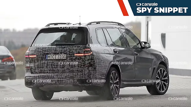 BMW X7 facelift continues testing ahead of unveiling - CarWale