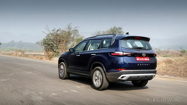 Tata Safari automatic variants get a price hike of up to Rs 7,000 - CarWale