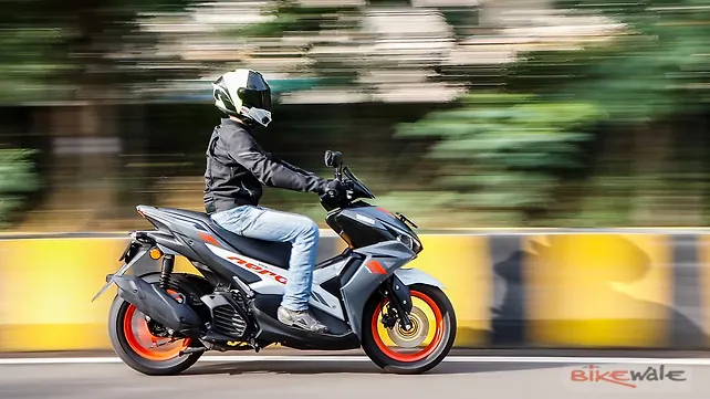 Yamaha Aerox 155 Price - Mileage, Images, Colours | BikeWale
