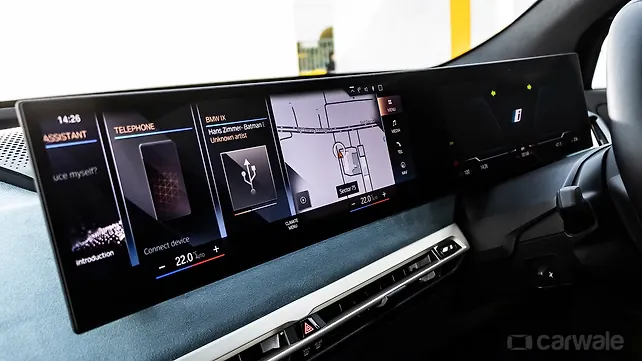 BMW iX debuts all-new iDrive 8 infotainment system - CarWale