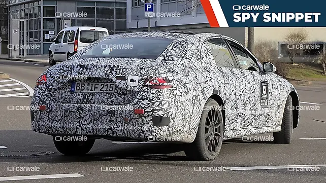 New-gen Mercedes-Benz E-Class spotted as public tests start - CarWale