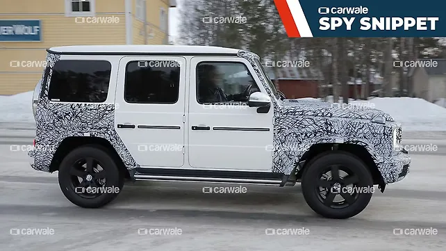 New Mercedes-Benz G-Class facelift begins testing - CarWale
