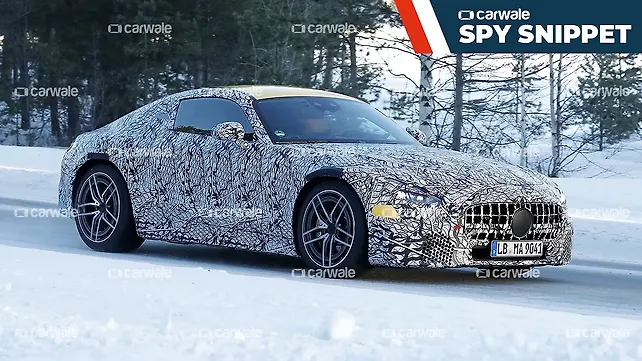 New Mercedes-AMG GT facelift begins testing ahead of debut - CarWale