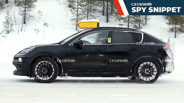 Porsche Macan EV spied testing ahead of debut - CarWale