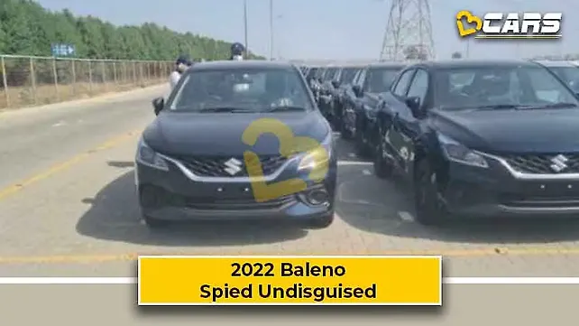 New Maruti Baleno facelift spied undisguised ahead of launch - CarWale