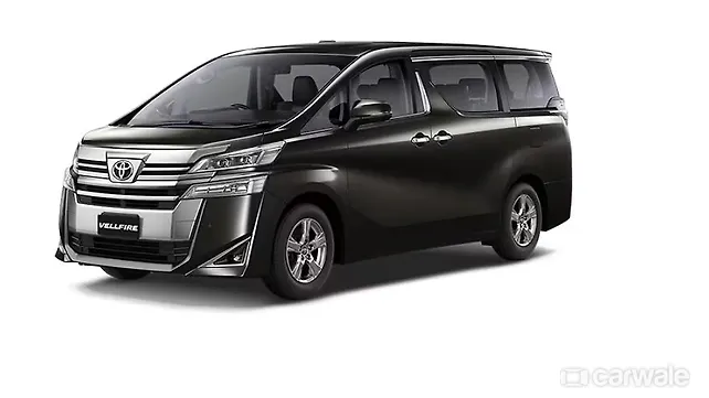 Toyota Vellfire colour scheme rejigged - CarWale